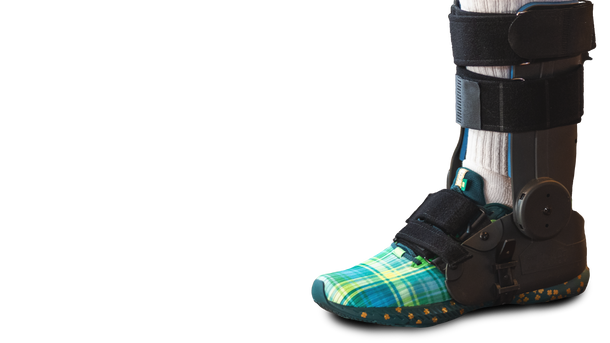 Keep Your Shoes with TayCo Brace - Walking Boot/AFO Alternative
