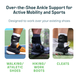 Keep Your Shoes with TayCo Brace - Walking Boot/AFO Alternative