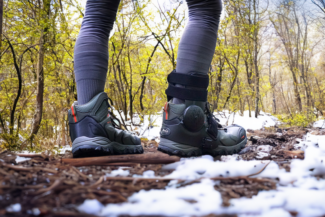 Keep Your Shoes with TayCo Brace - Walking Boot/AFO Alternative